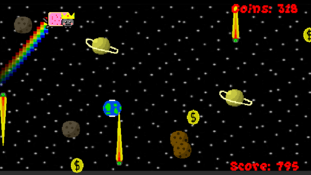 Jetpack game - by Forklath