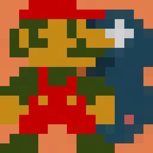 Super Mario Bros in Microstudio