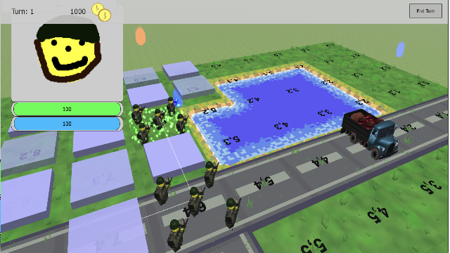 3D Turn Based Strategy Game (Abandoned) - by apinguen